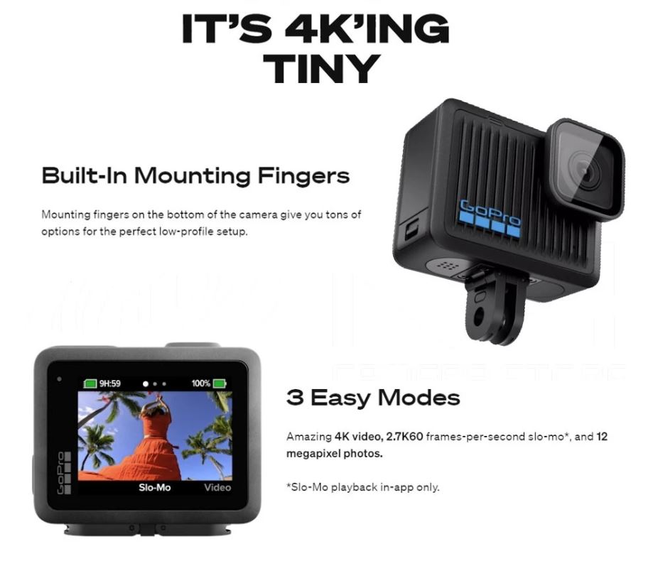 GoPro HERO 4K TINY Action Camera | Shopee Malaysia