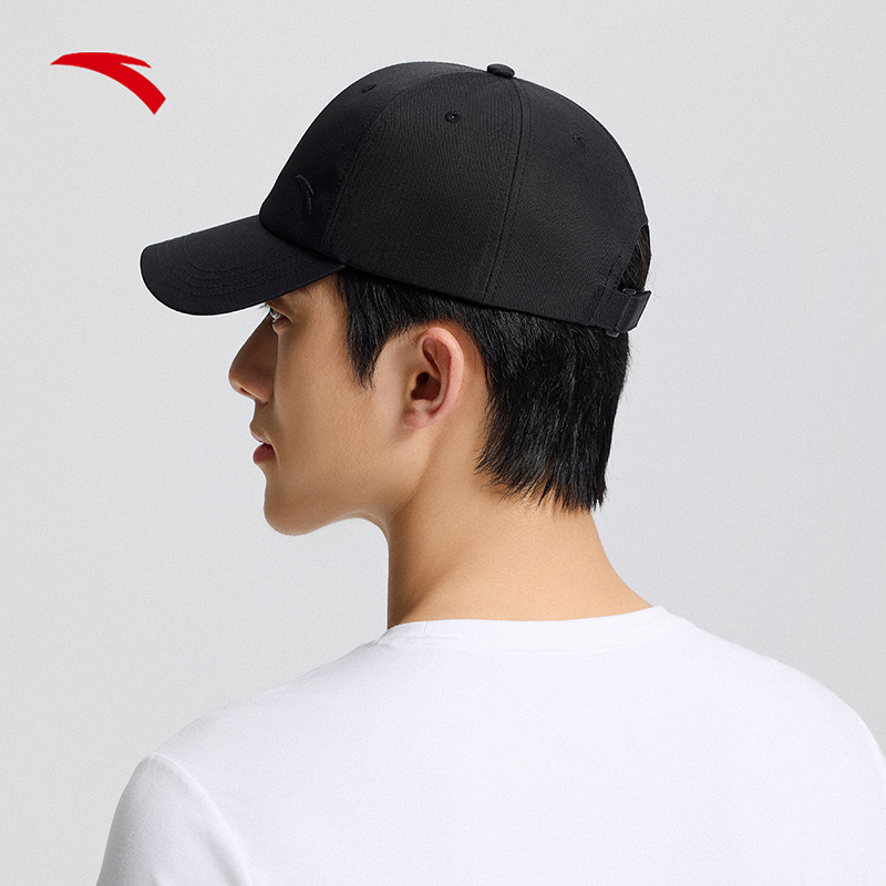 ANTA Unisex Basic Baseball Hat 1925B7251-1 -Black (Topi Uniseks ...