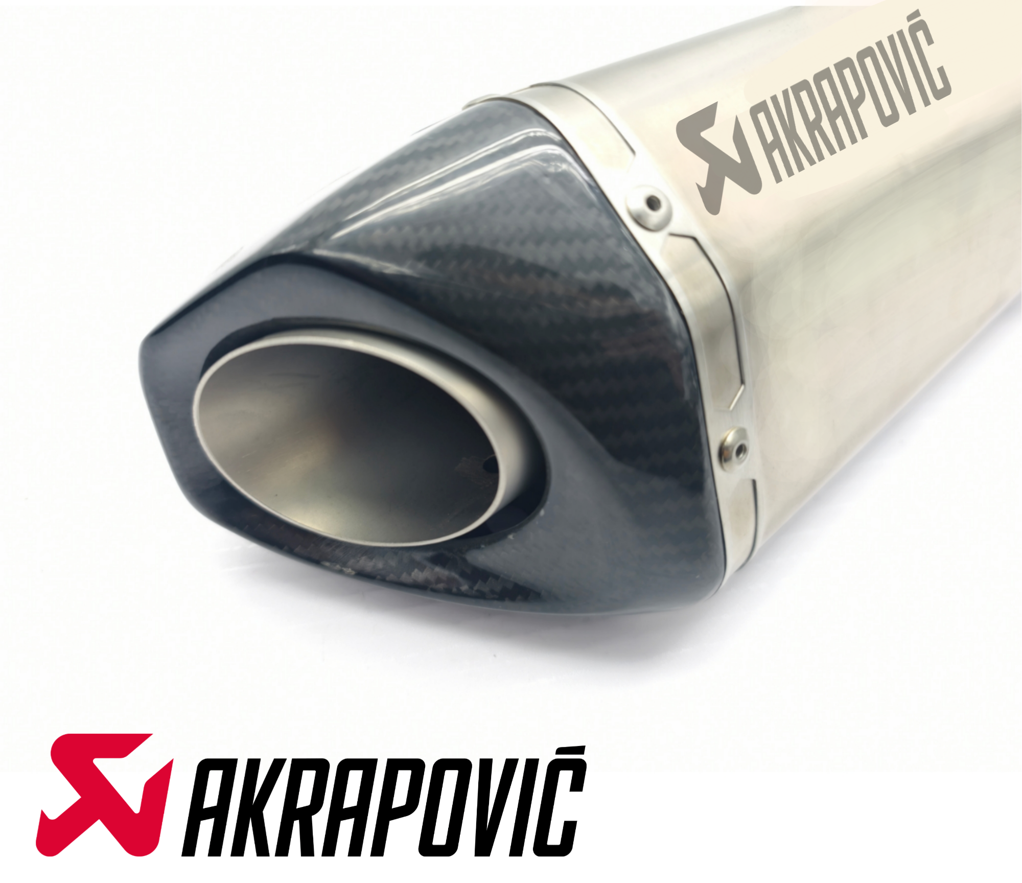 Design Akrapovic Slip On Exhaust ZONTES 368G New Ekzos Tabung Long ...