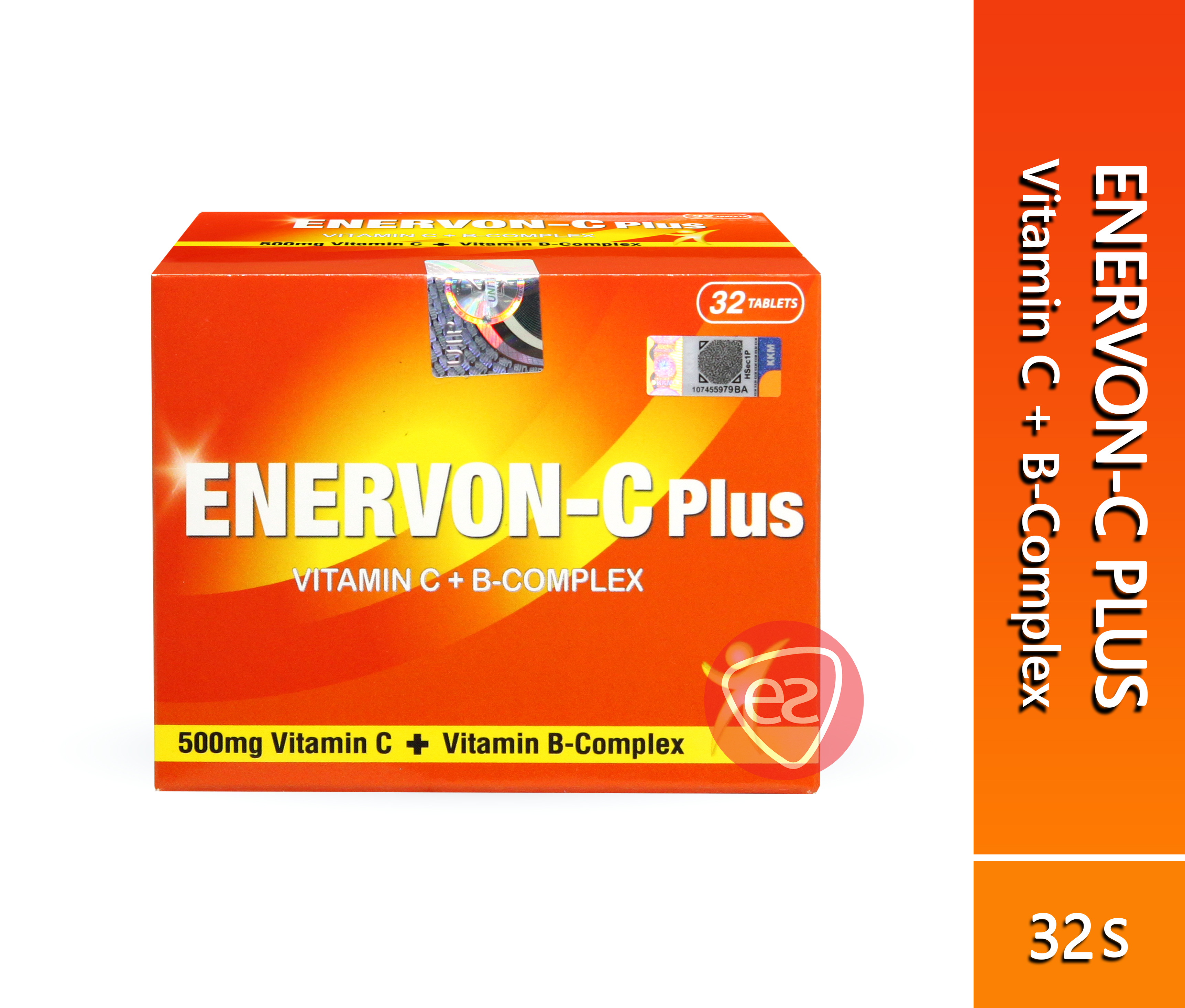 Enervon-C Plus Vitamin C + B-Complex With 500mg Vitamin C Tablet 32s ...