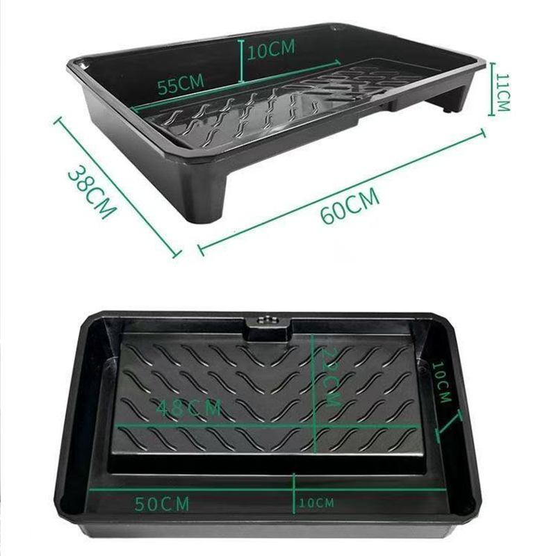 Paint Roller Tray Plastic Pallets Mixing Container Drawing Tool Roller ...