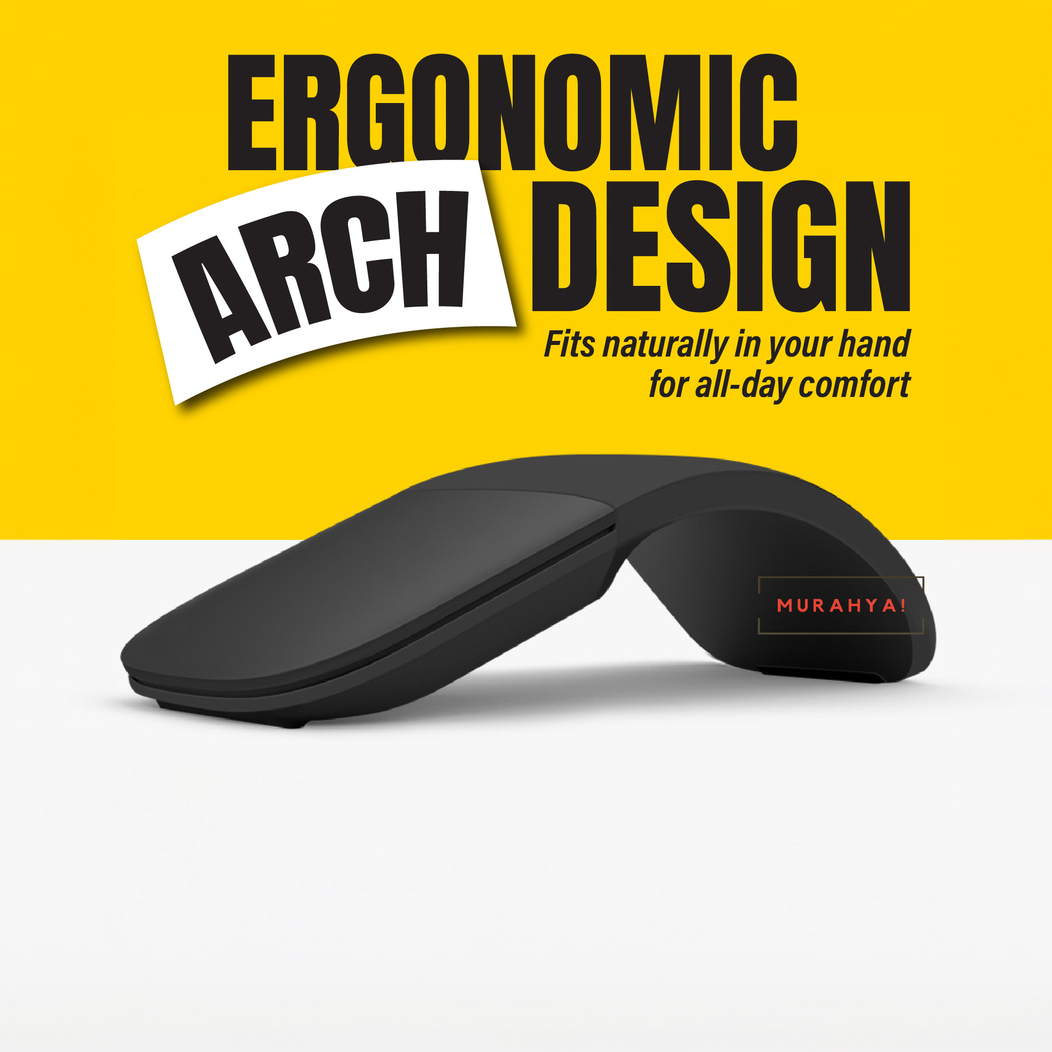 Mouse Wireless Foldable Arc Bluetooth 4.0 Mouse for microsoft surface ...