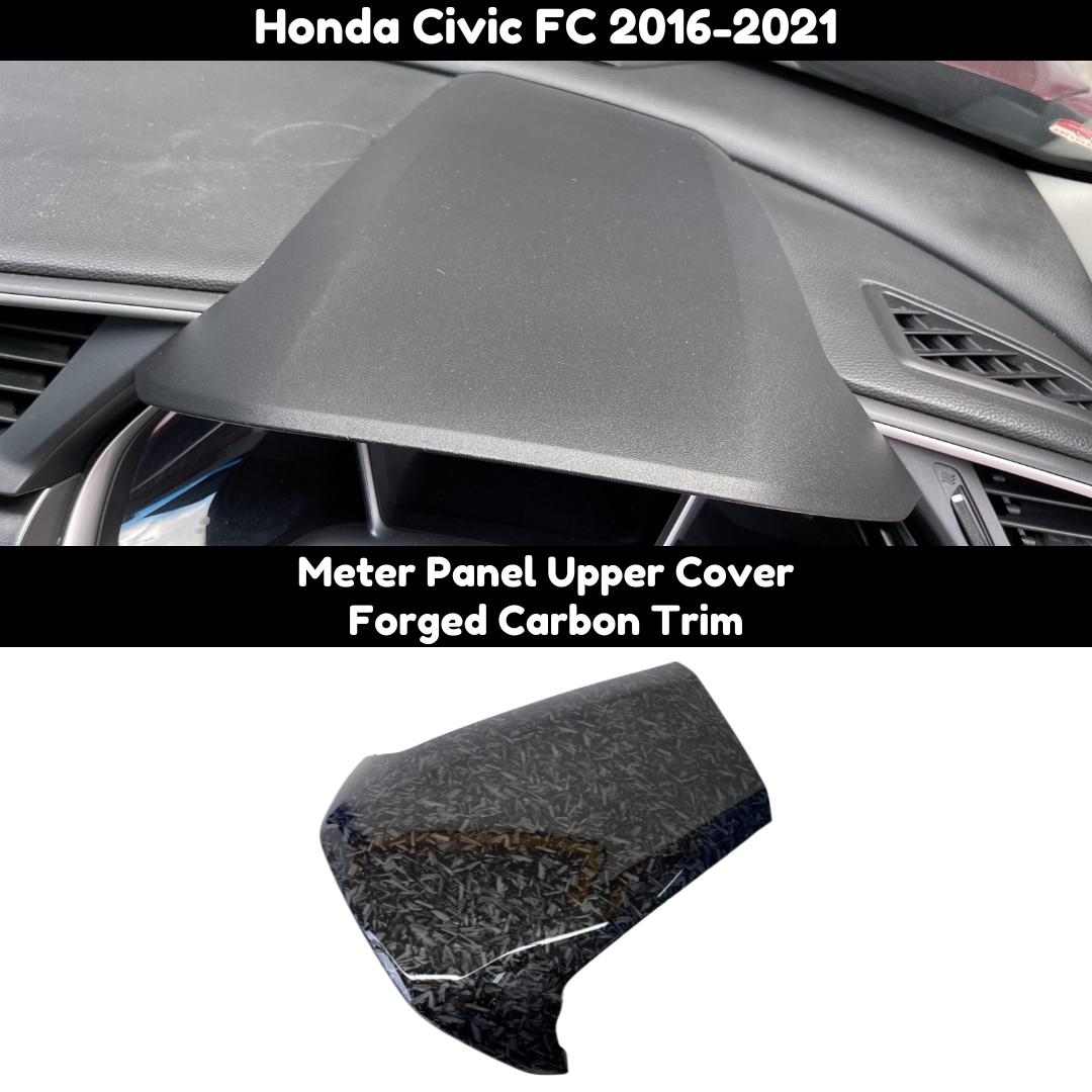 Honda Civic Fc 2016-2021 Forged Carbon Trim&Carbon Trim Meter Upper ...