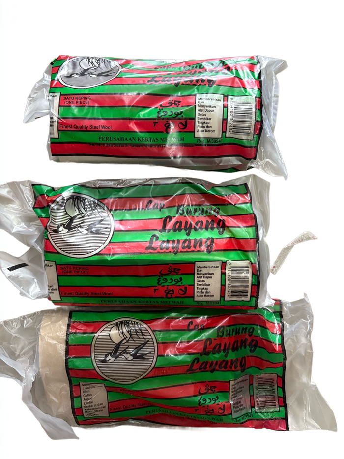 3 pcs Berus Periuk Halus Gosok Periuk Halus Bulu Keluli Berus Dawai ...