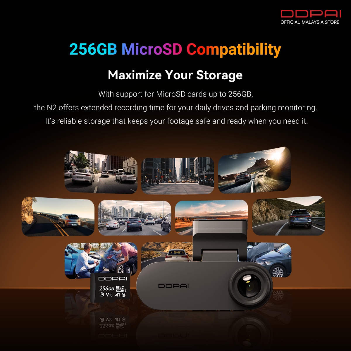 [NEW LAUNCH] DDPAI N2 Dual 2K Front & Rear Super Capacitor Dash Cam with NightVIS 2.0 | Shopee ...