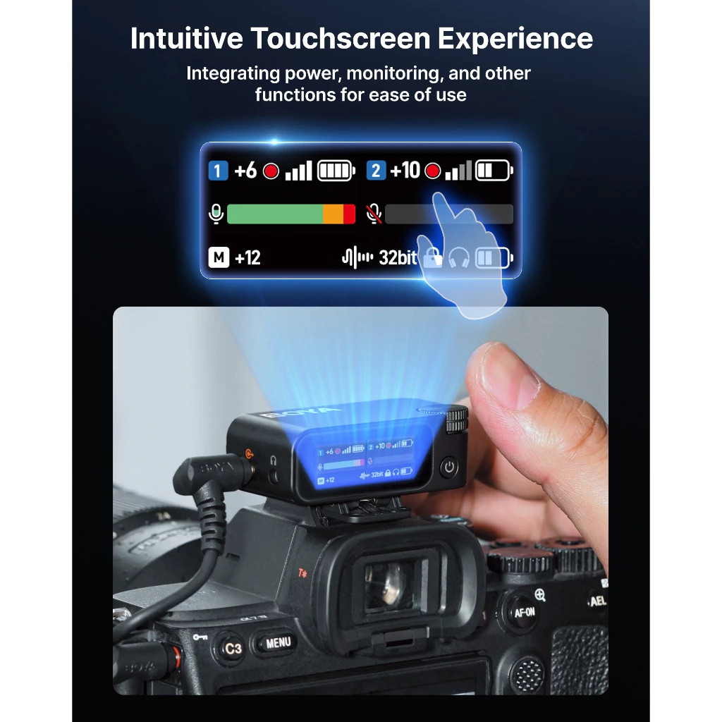 BOYA BOYAMIC 2 World's 1st AI-Powered Mini Wireless Microphone. Ai ...