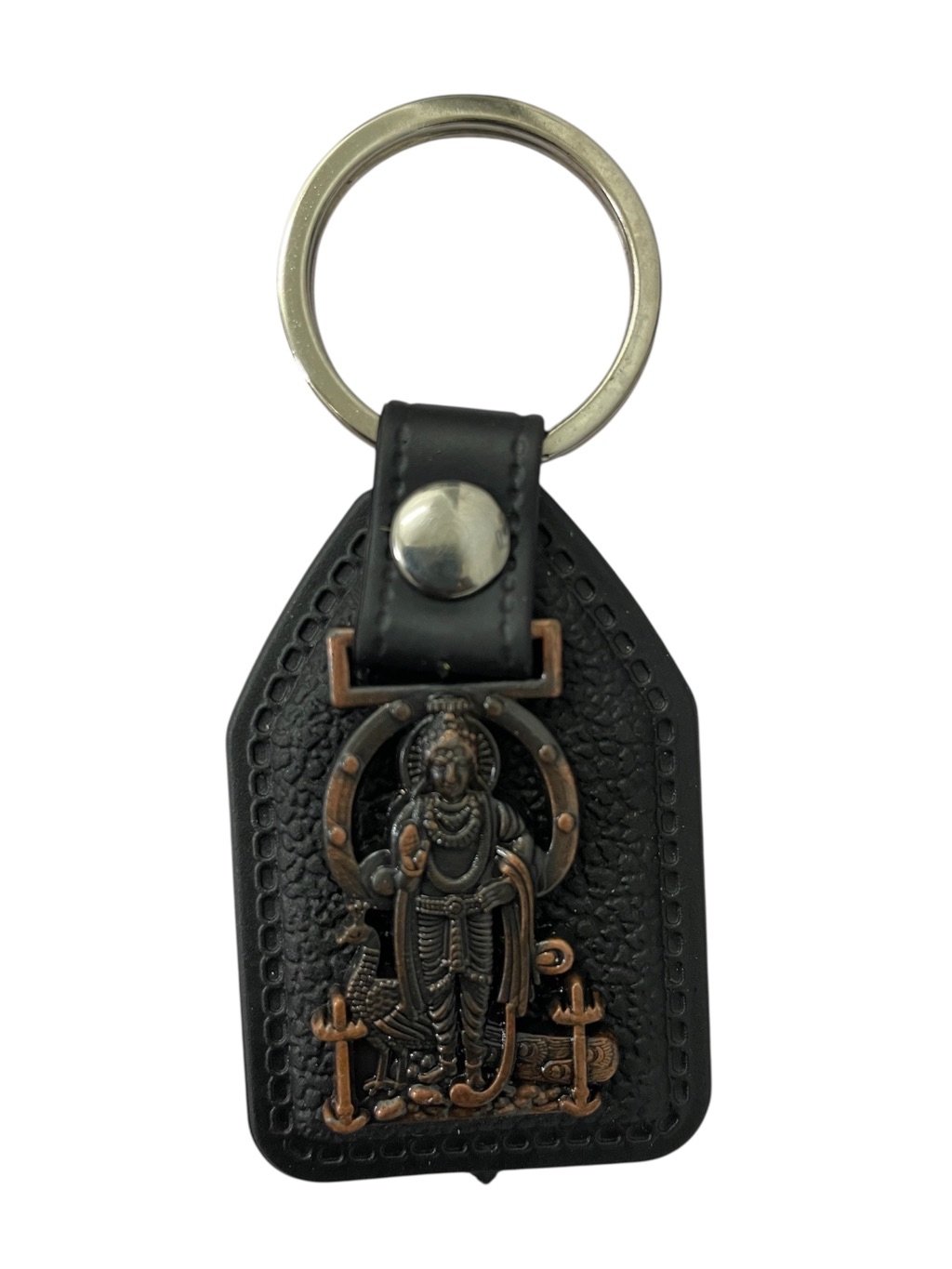 Lord Murugan Kartikeya Leather COPPER COLOR Keychain | Shopee Malaysia