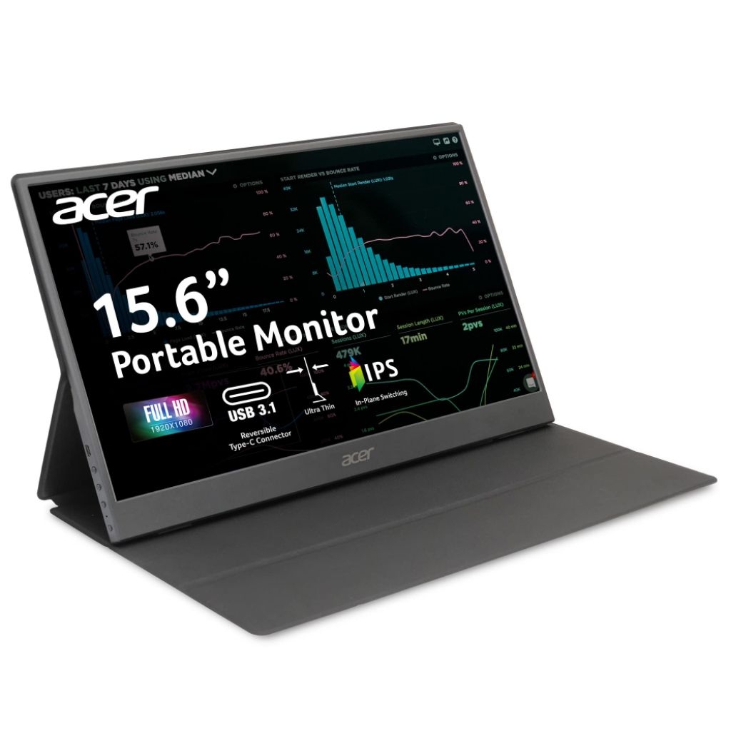 Acer PM161Q T-6ms Touch Screen - 15.6" FULL HD-IPS/60hz External ...