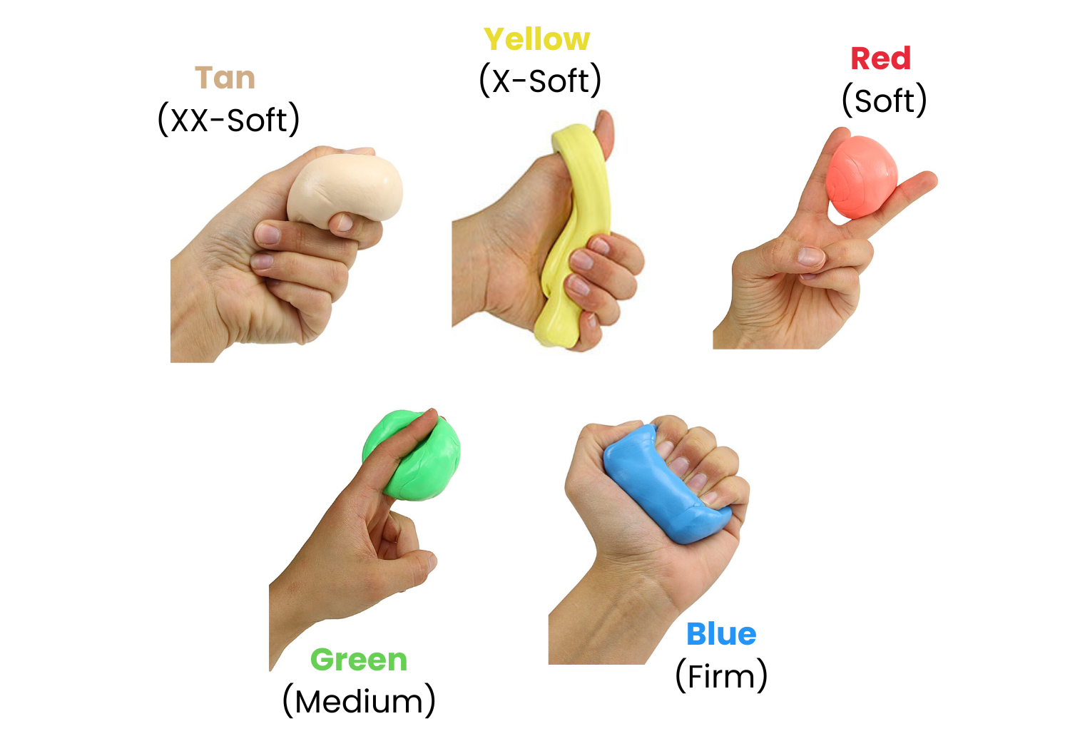 Theraputty Therapy Putty 450+g Hand Exercise Putty for Rehab, OT ...
