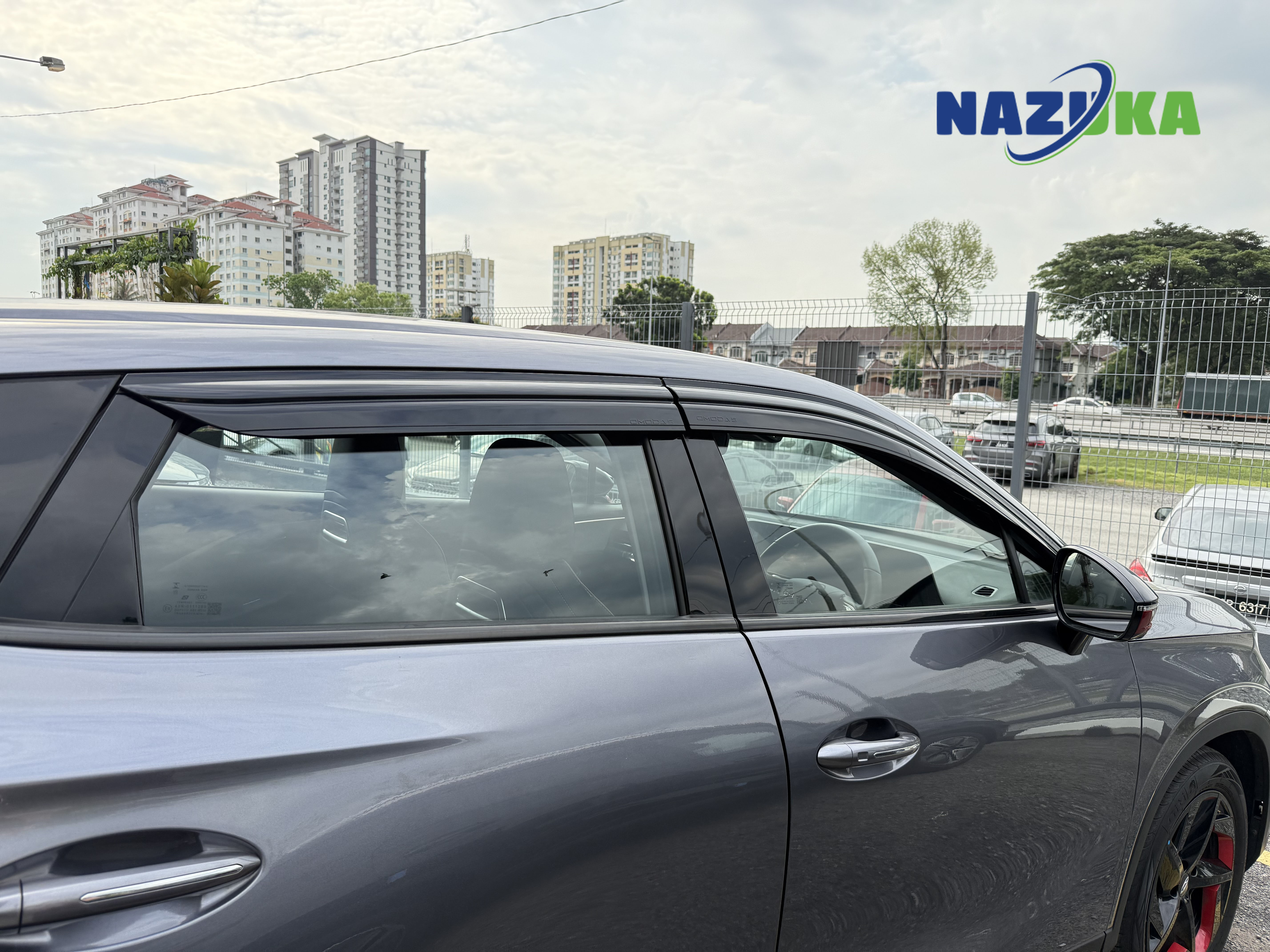 NAZUKA Chery Omoda 5/E5 Year 2022+ Injection Door Visor | Premium Wind ...