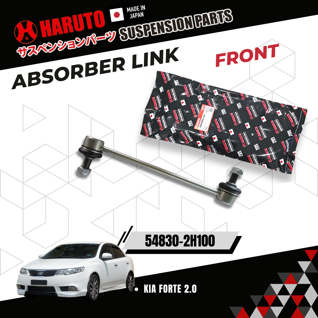 HARUTO GENUINE ABSORBER STABILIZER LINK FRONT KIA FORTE 2.0 (54830 ...