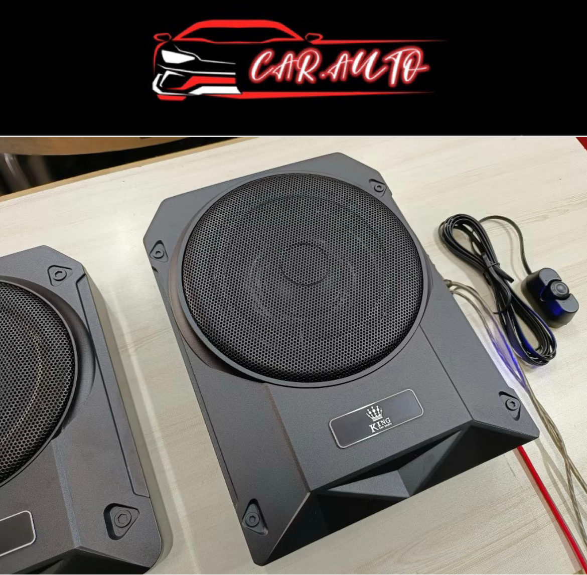 Original KING / BOSOKO DIAMOND CRYSTAL 600W Powered Active SubWoofer 10 ...