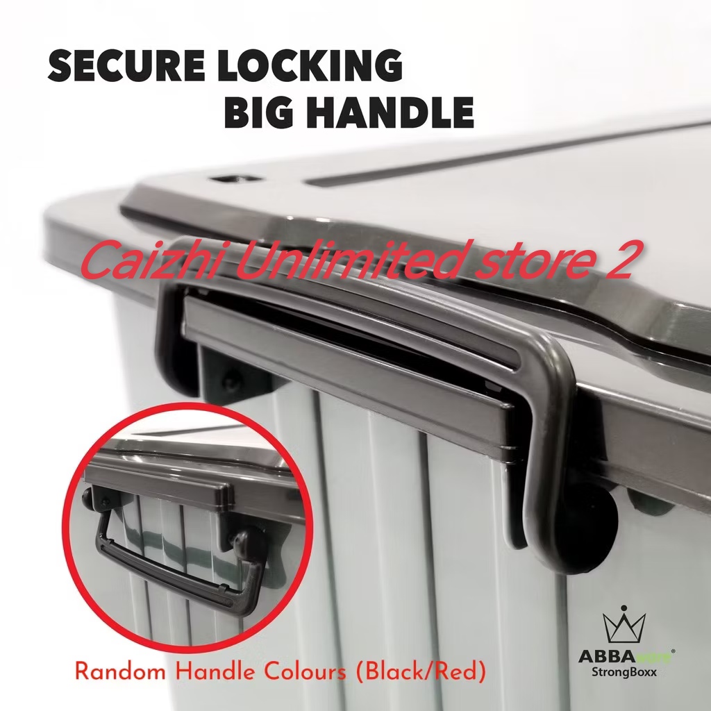 Abbaware 50L storage box with wheels | Shopee Malaysia