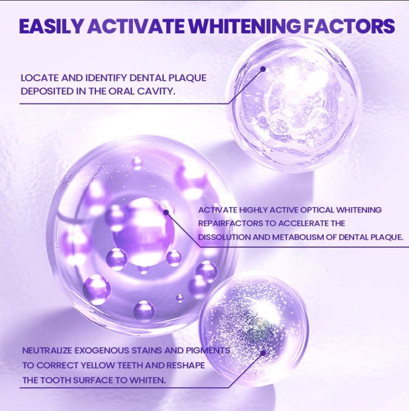 Scoban Teeth Whitening Toothpaste–50ml | Purple Repair Essence for ...