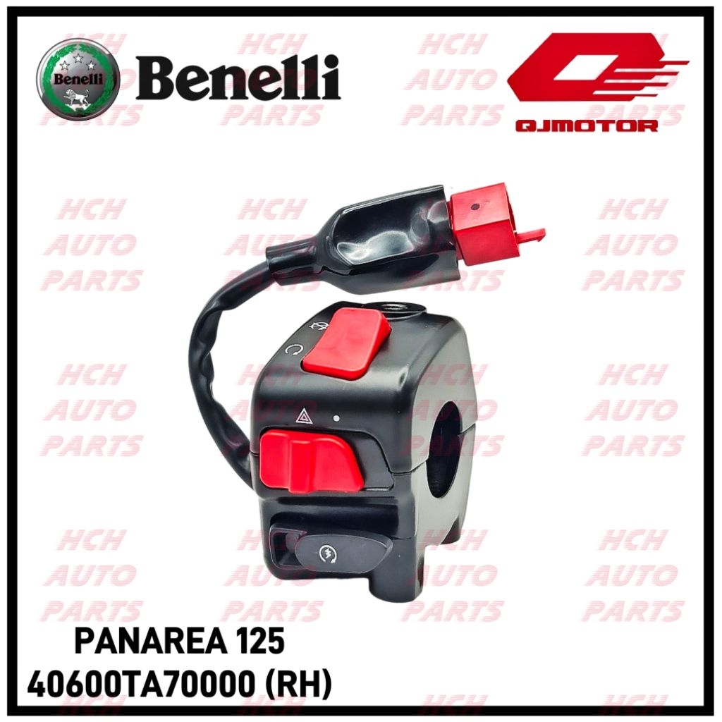 HANDLE SWITCH ASSY (LH & RH) - BENELLI - PANAREA 125 - L/H ...