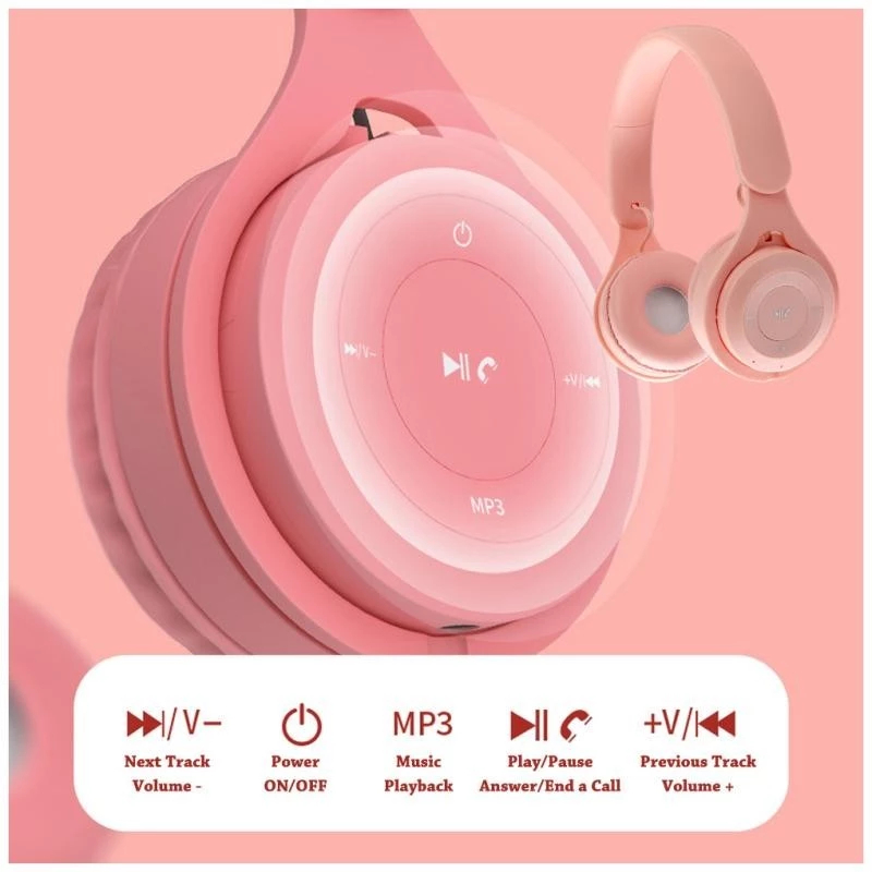 Y08 Wireless Bluetooth 5.0 Headphones | HiFi Stereo Bass On-Ear Headset ...