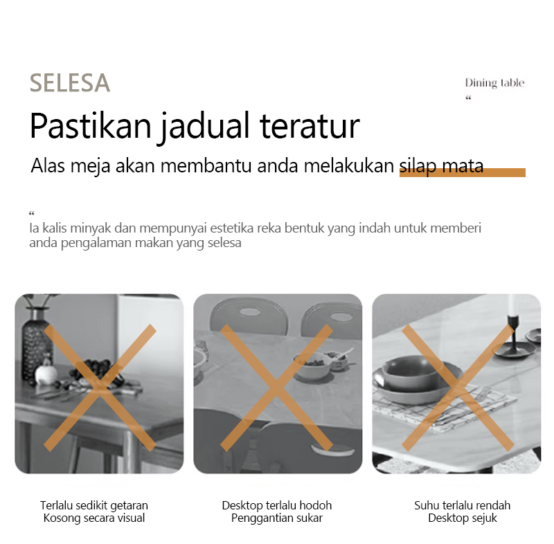 Taplak Meja Bulat Renda Berlubang PVC - Kalis Air Kalis Minyak Anti ...