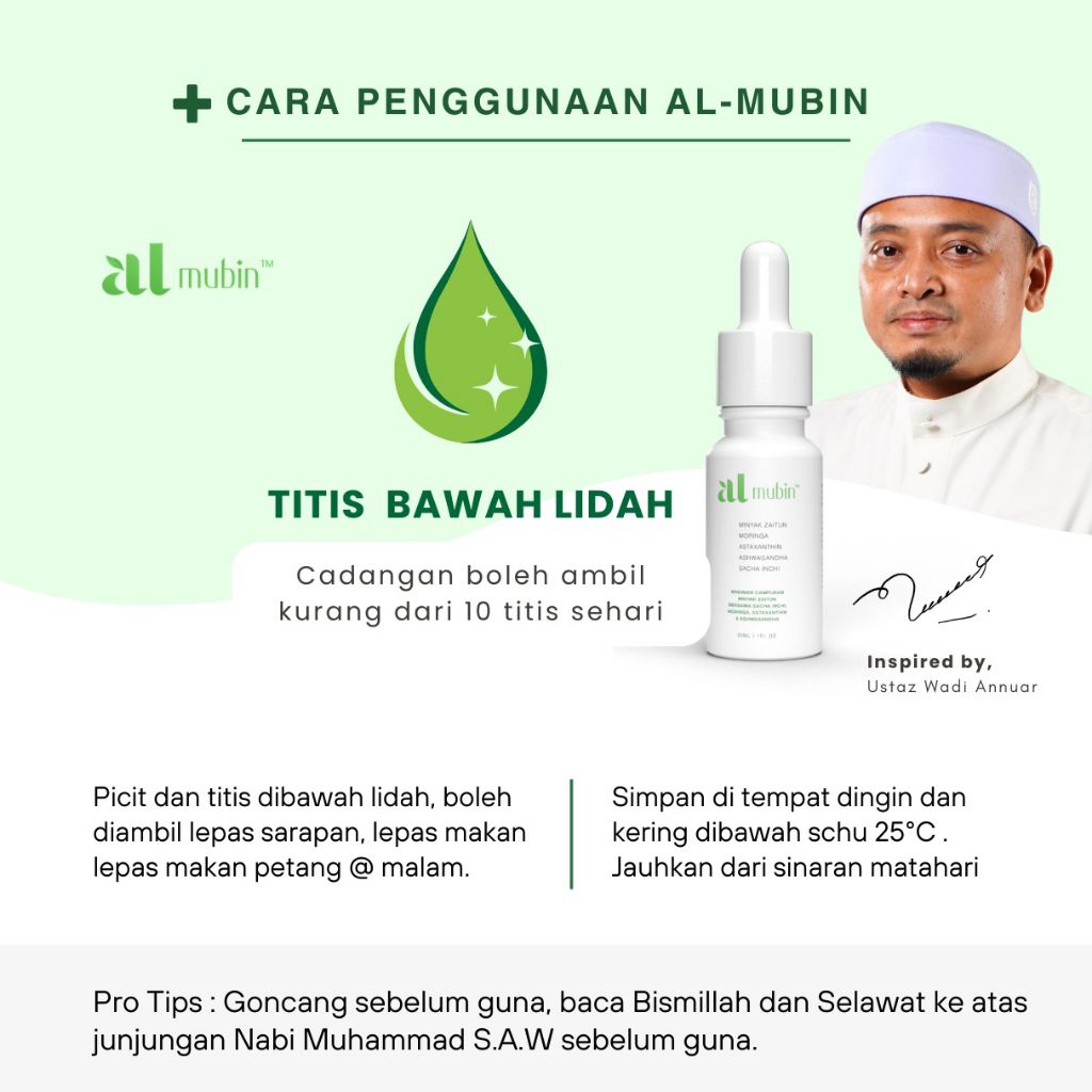 SUPERFOOD AL MUBIN,, by USTAZ WADI ANNUAR | Shopee Malaysia