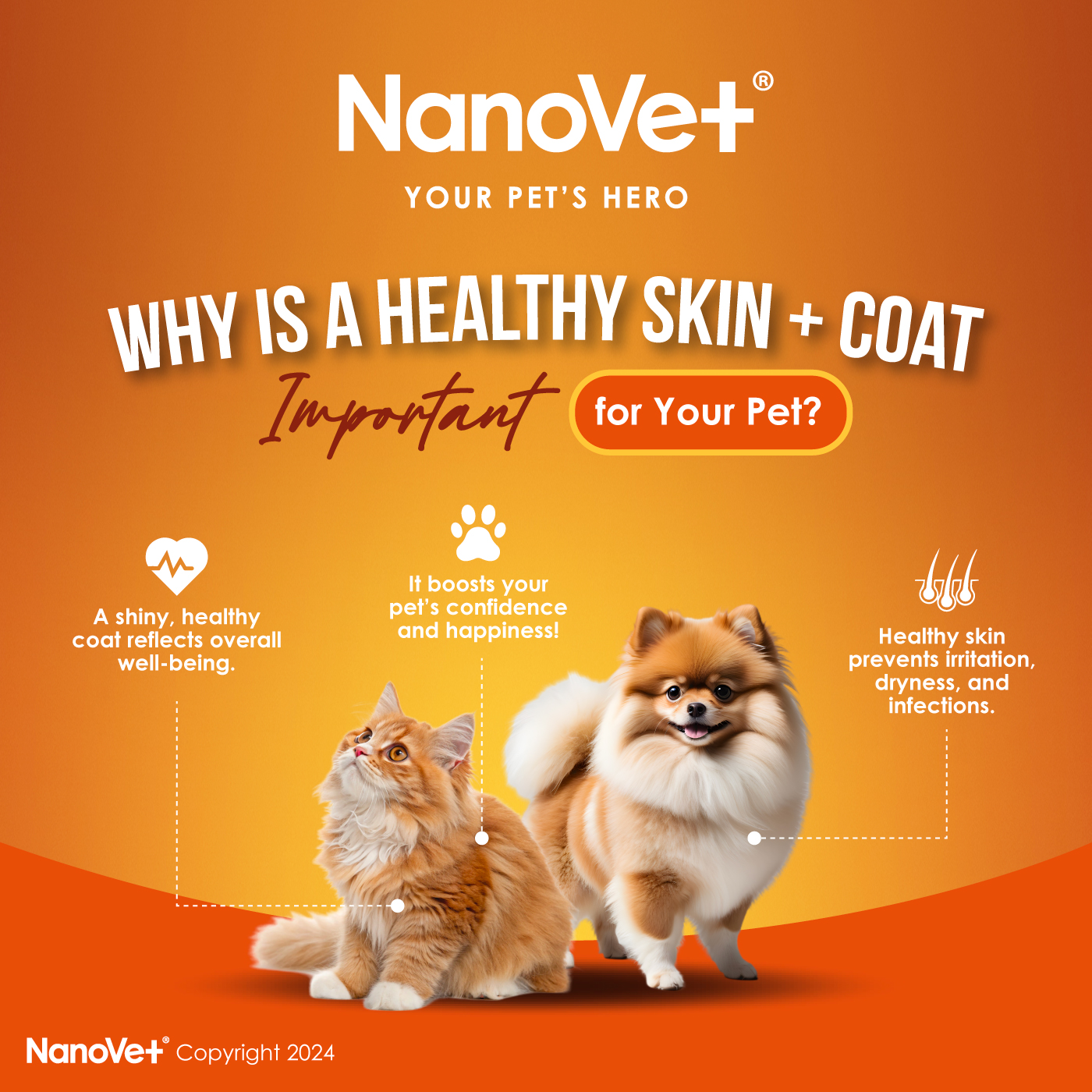 Nanovet® Pet Salmon Skin + Coat Chew For Cat and Dog | Shopee Malaysia