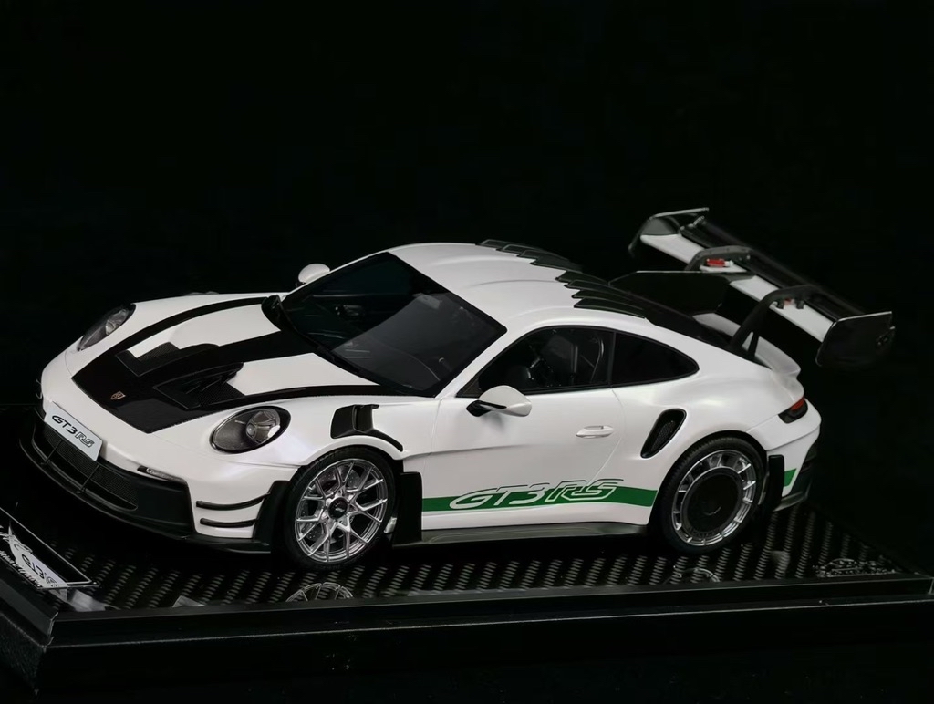 VIP Model 1:18 Diecast Porsche 911 GT3 RS White Vehicle Model Car ...