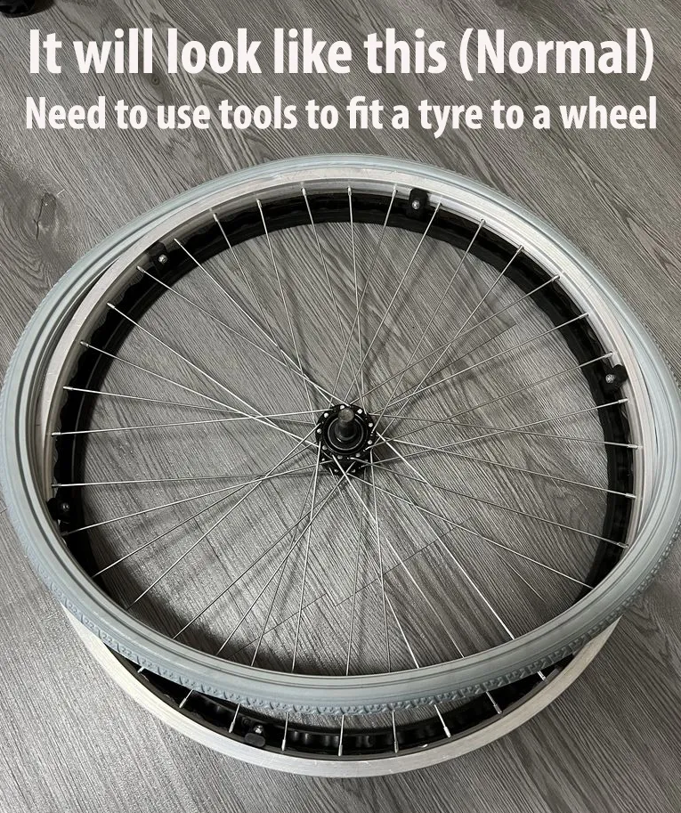 Tayar Wheelchair Tire 12 16 20 22 24 Inch Tayar Kerusi Roda Tyre 20x1 3 ...