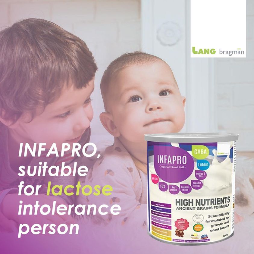 Infapro Minuman Organik Gandum Lang Bragman dengan Probiotik (Organic ...