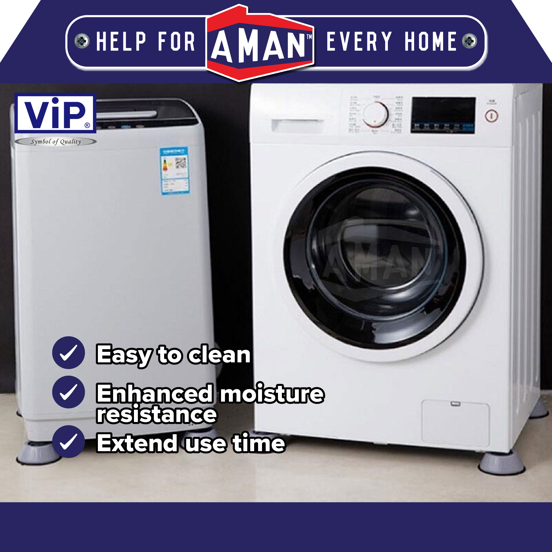 ViP Washing Machine Base Washing Machine Pad Washing Machine Stand ...