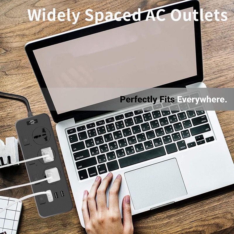 Universal Power Socket Extension (TB-T14) - High Efficiency USB Power ...