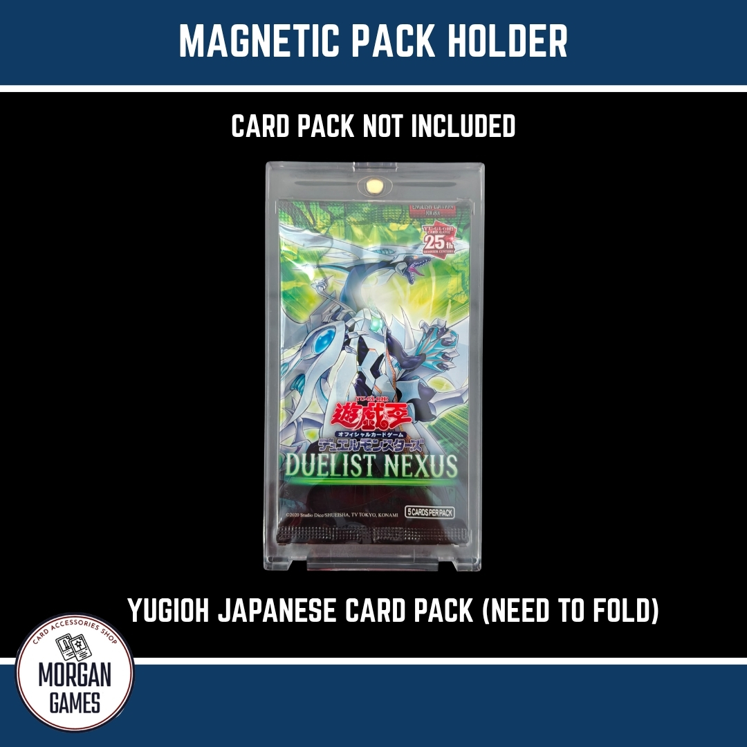 【Morgan Games】[Ready Stock] Magnetic Card Pack Display Case – Fits TCG ...