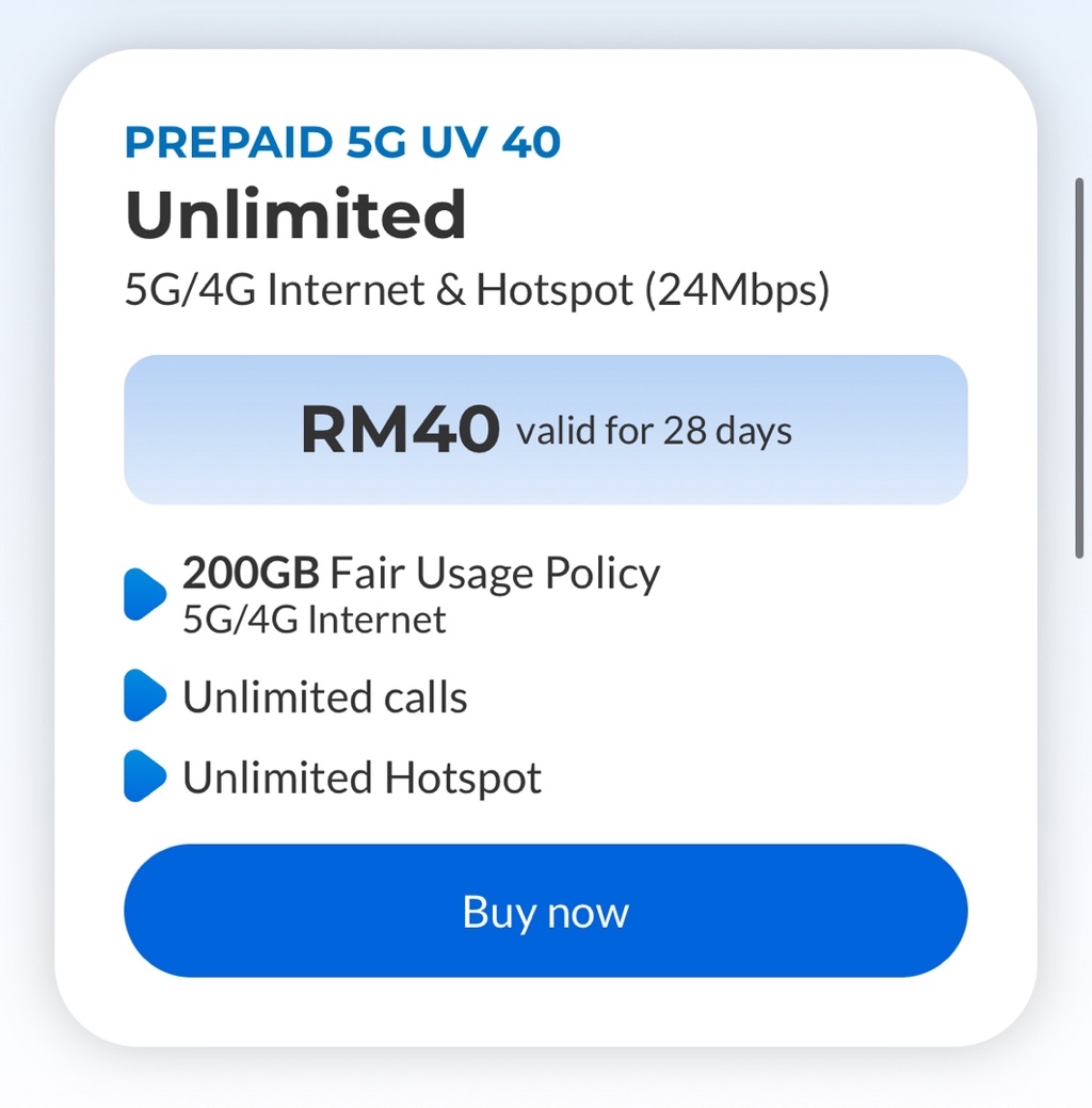 CelcomDigi Prepaid Edisi Biru Celcom simcard 5G CelcomDigi edisi biru simkad celcom prepaid ...