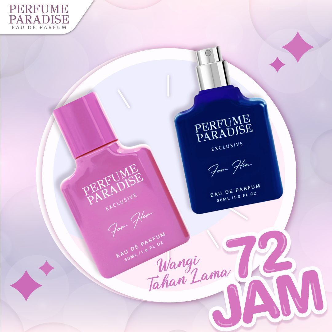 PERFUME PARADISE EXCLUSIVE FOR HER | FOR HIM 30ML | PERFUME PARADISE ...