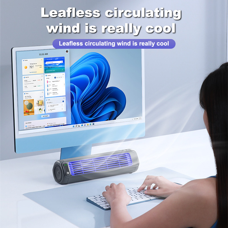 【Malaysia Stock】Ultra Quiet Desktop Mini Tower Fan 3 Speed Turbo ...