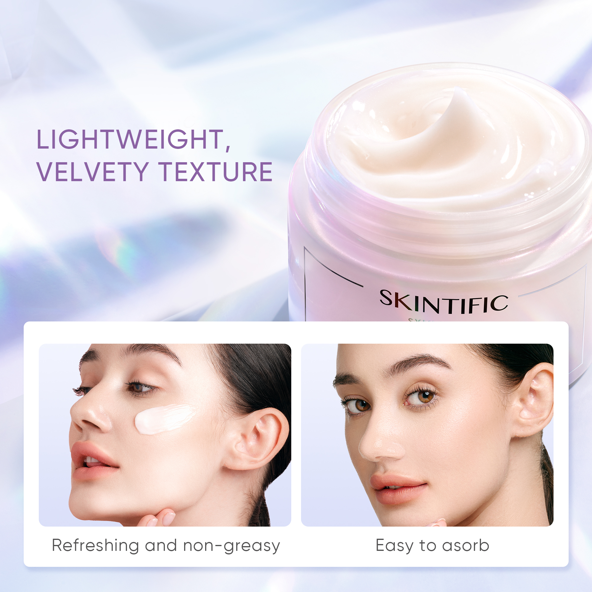 SKINTIFIC 377 Dark Spot Moisturizer Gel Whitening Moisturiser ...
