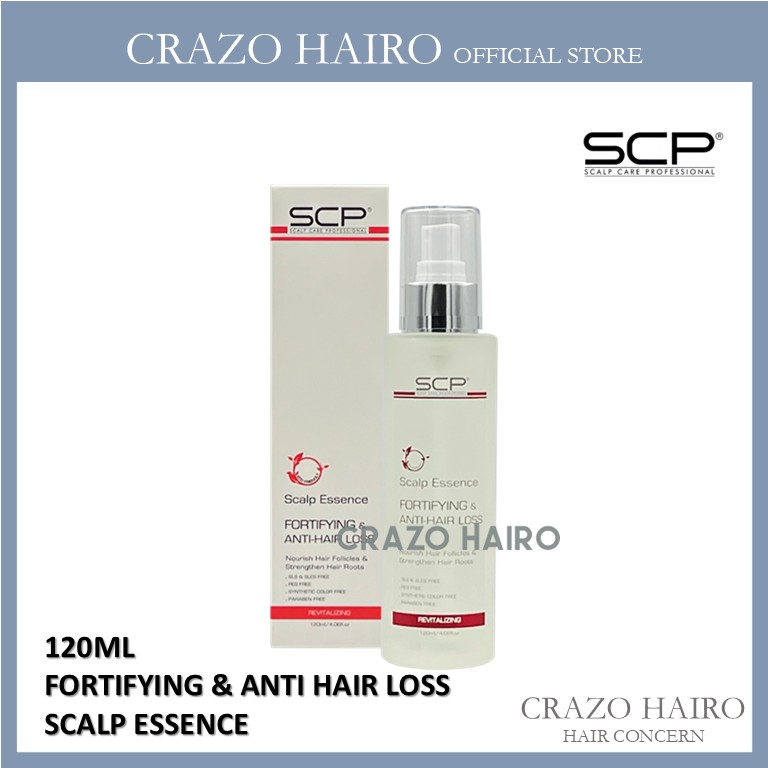 SCP Scalp Essence Revitalizing Fortifying & Anti Hair Loss Tonic 120ml ...