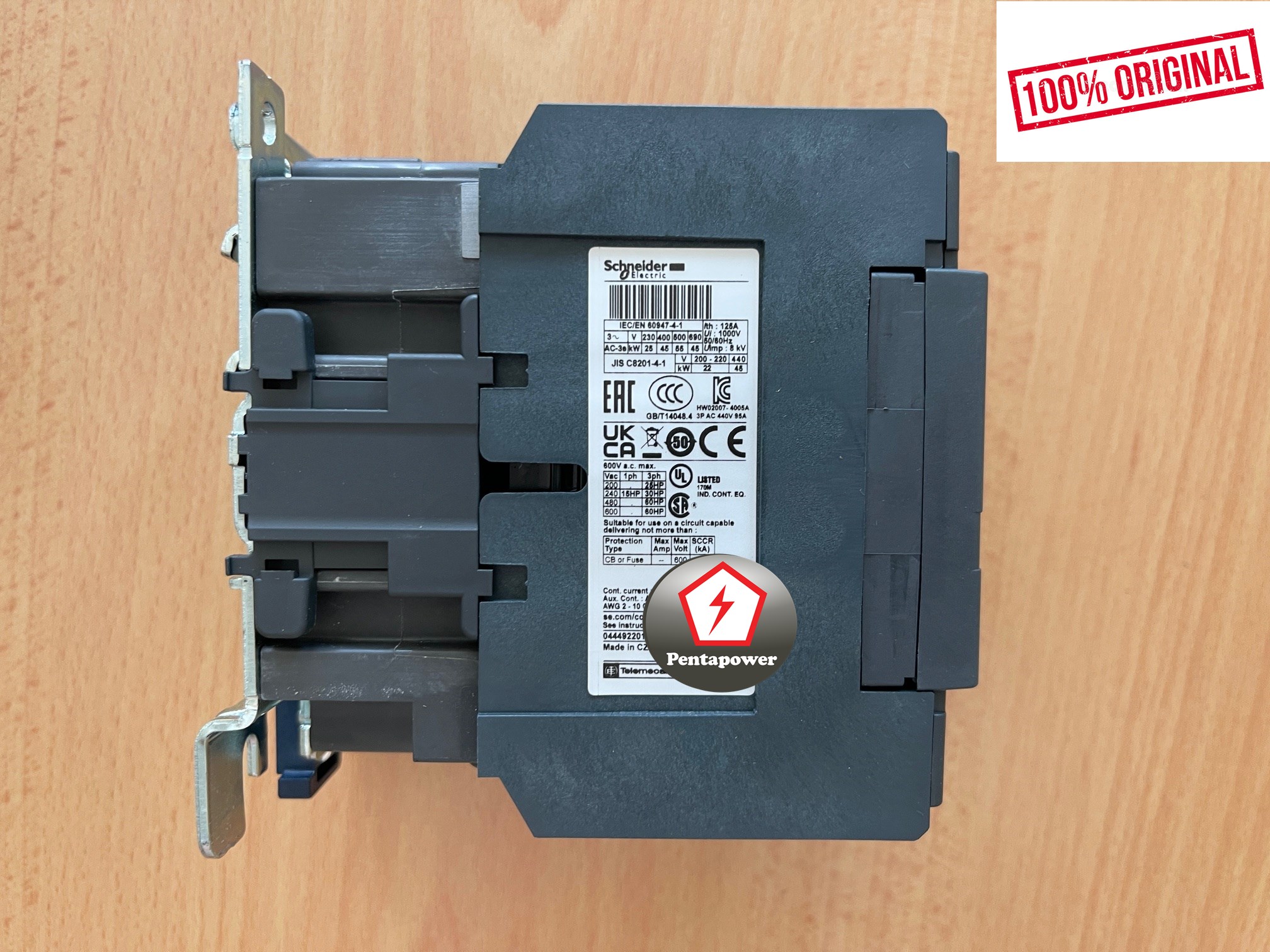 SCHNEIDER LC1D95 CONTACTOR 95AMP 3POLE (AC) LC1D95E7 LC1D95F7 LC1D95M7 ...