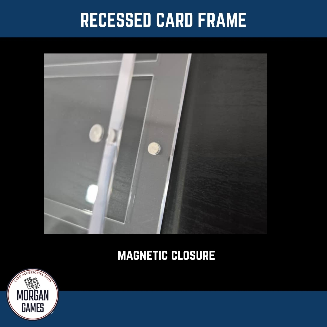 【Morgan Games】[Ready Stock] Multi-Card Magnetic Recessed Card Holder ...