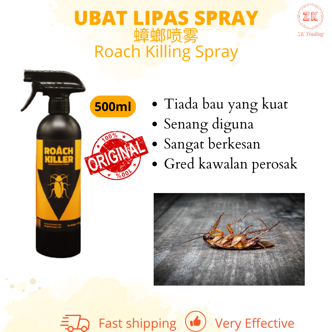 Ubat Lipas Spray / Cockroach Spray / 蟑螂药水 | Shopee Malaysia