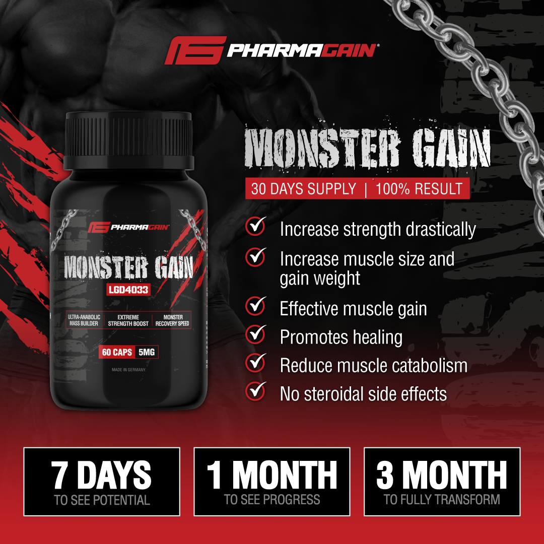 MONSTER GAIN - bulking + increase weight + increase strenght + increase ...
