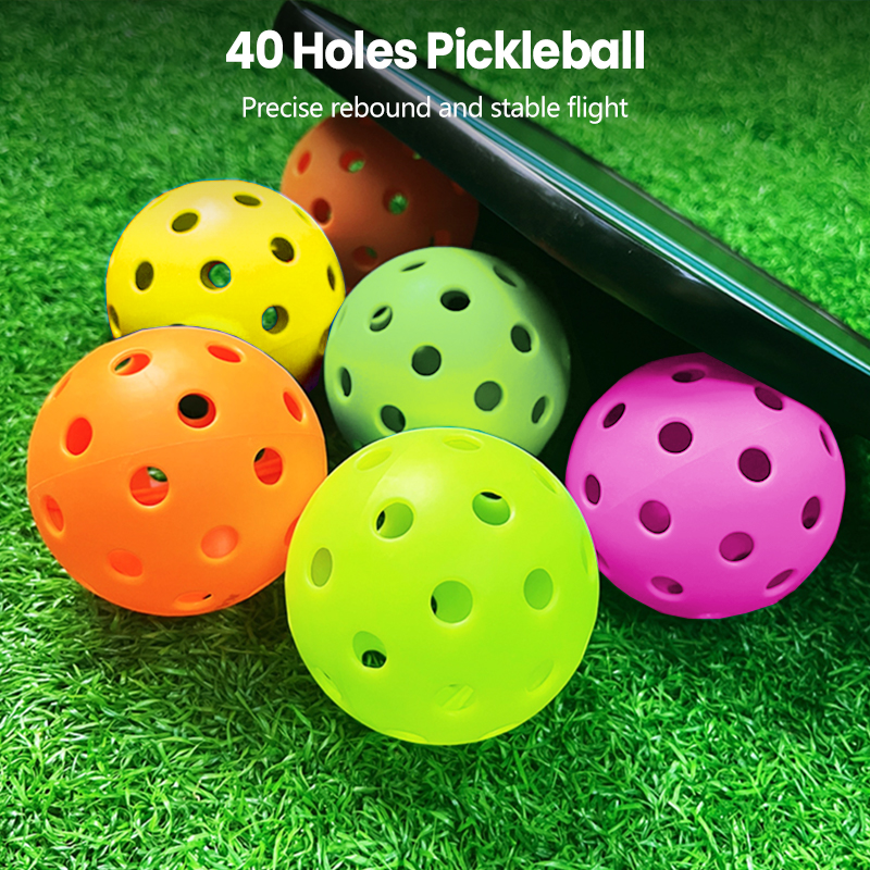 Pickleball (40-hole 74mm) - One-piece injection-molded rotational ...
