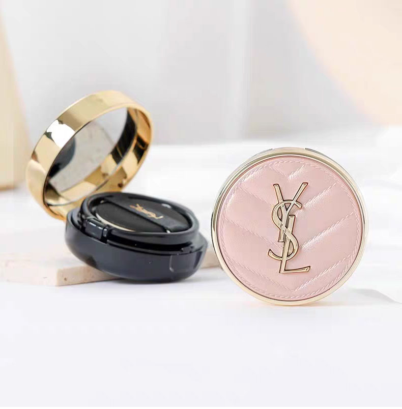 YSL/圣罗兰Xinming Colorful Soft Mist Light Pad liquid foundation 20 Sample 5g Mini Pink Air Cushion ...