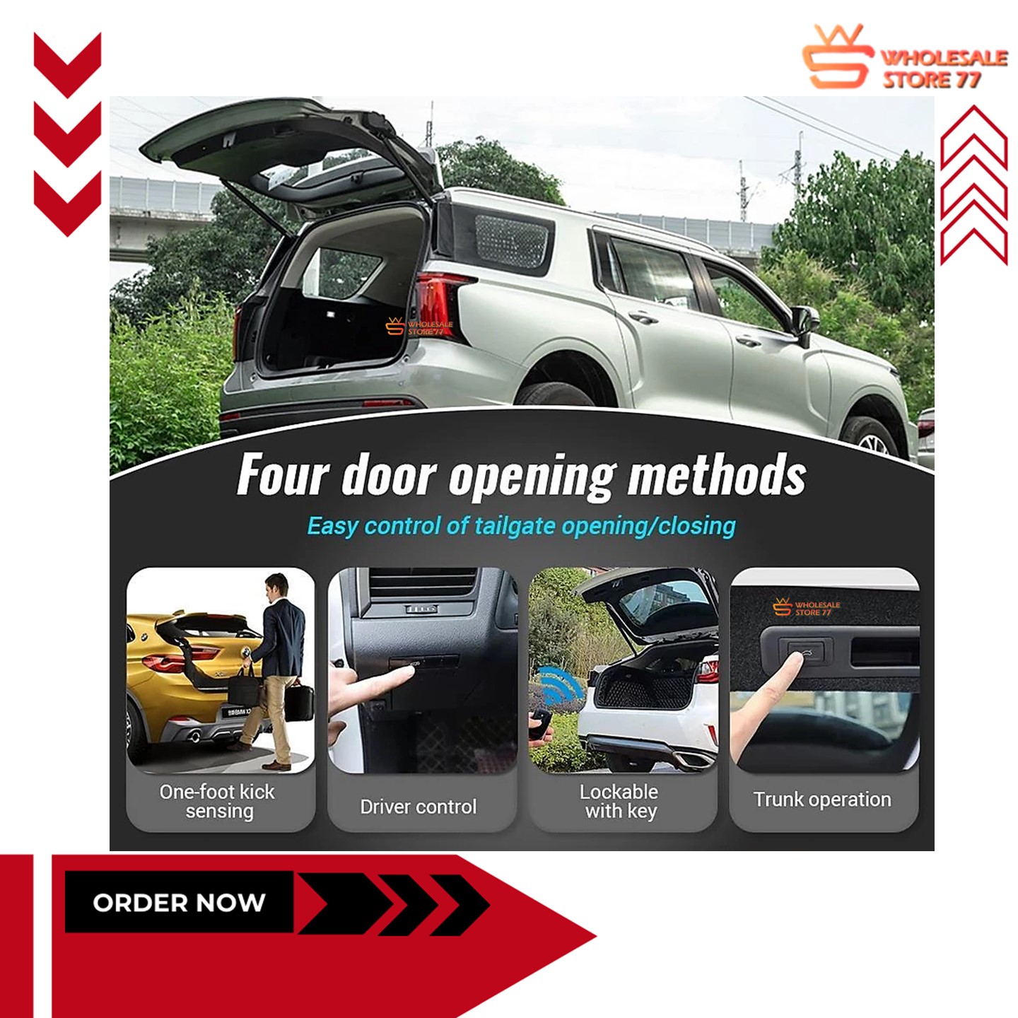 WARRANTY | Toyota Veloz Perodua Alza 2022 Plug & Play Electric Auto Tailgate Power Boot Soft ...