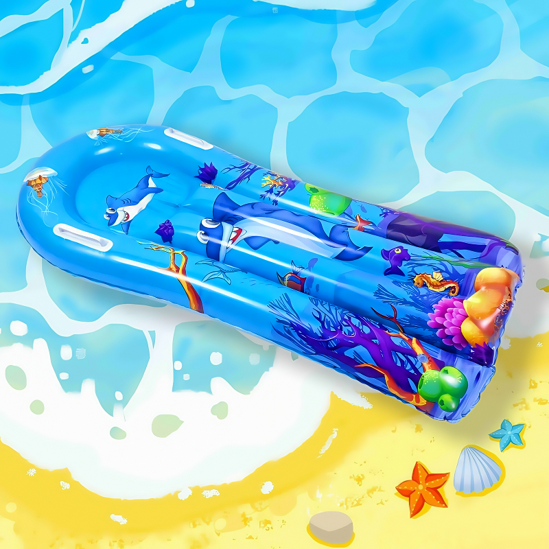 Cartoon series children's inflatable buoyancy board water play toy ...