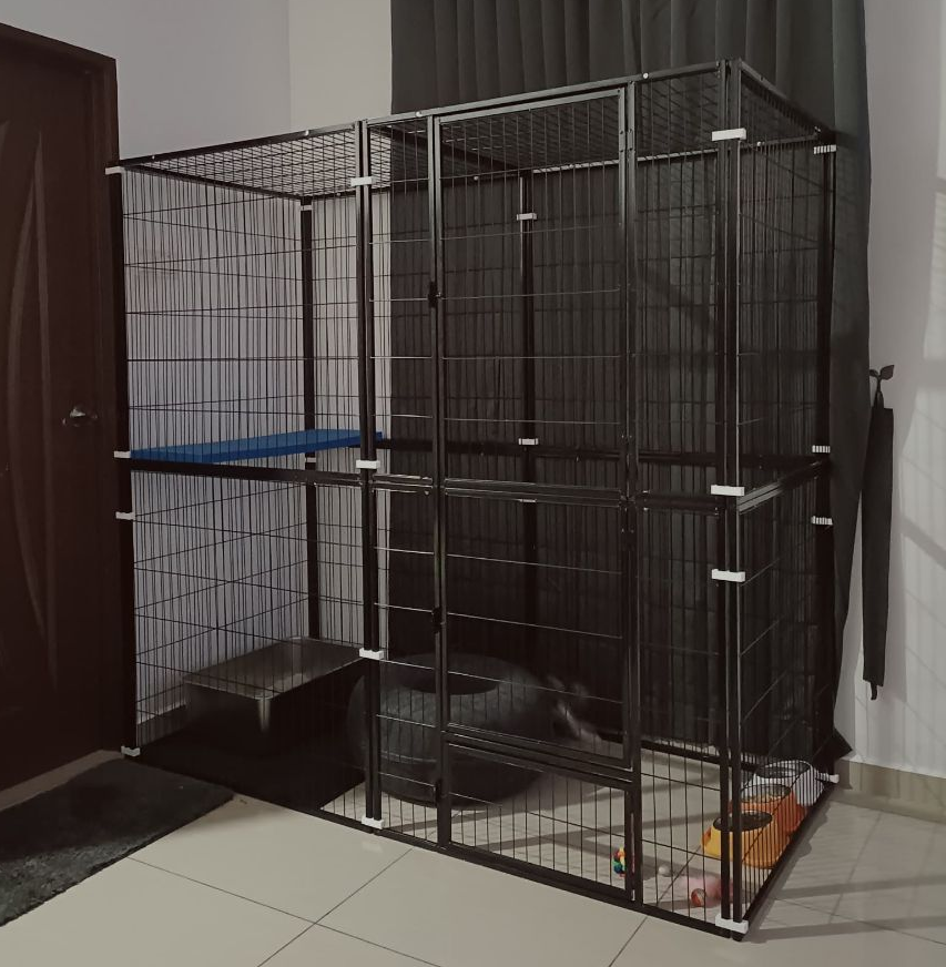 Extra Large Cat Cage xxl Luxury Large Cat Cage with Extra Spacious Free ...