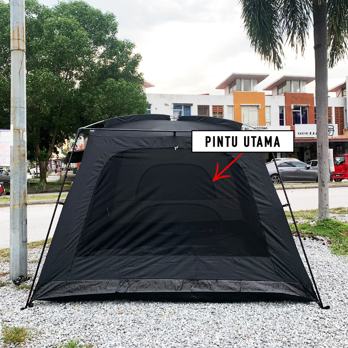VELOCITY Black Camel 12 Person Large Camping Tent Waterproof Family ...
