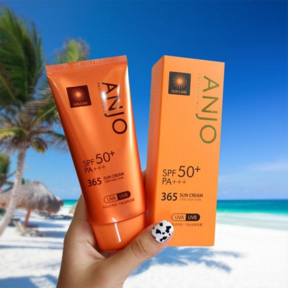 100% Original, ANJO SunAfter Professional 365 Sun Cream SPF50+ PA ...