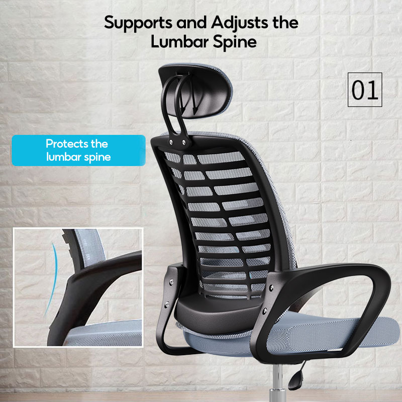 KUCADI Office Chair Computer Chair Ergonomic Chair Mesh Office Chair ...