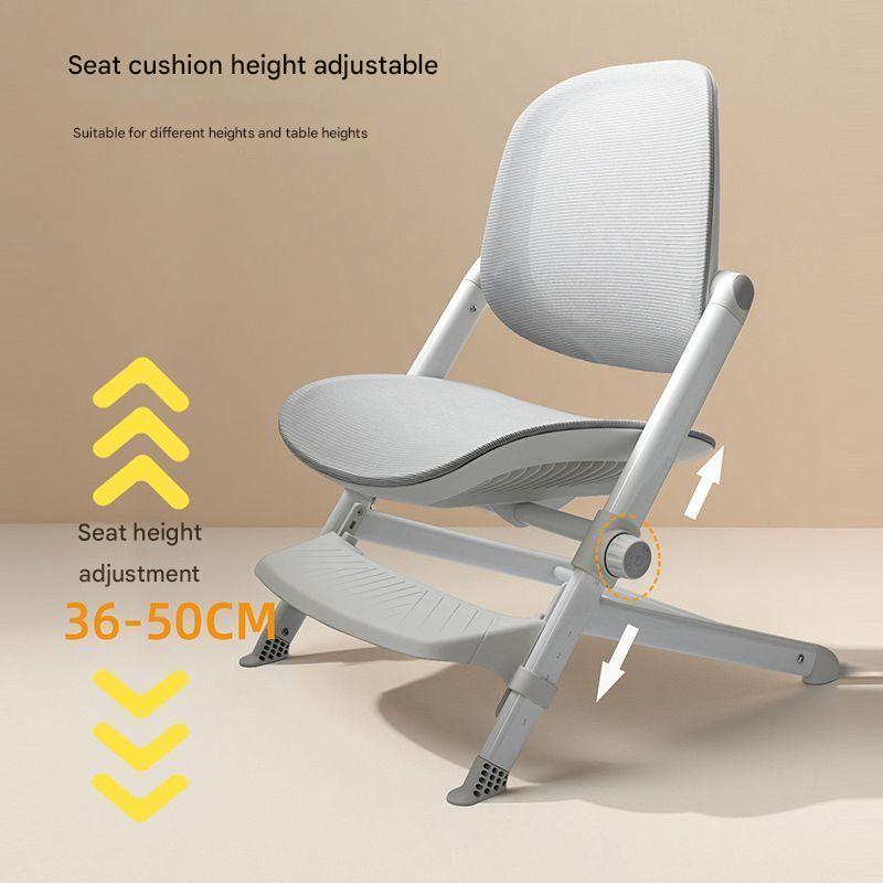 Children's study chair growth chair posture correction footrest youth ...