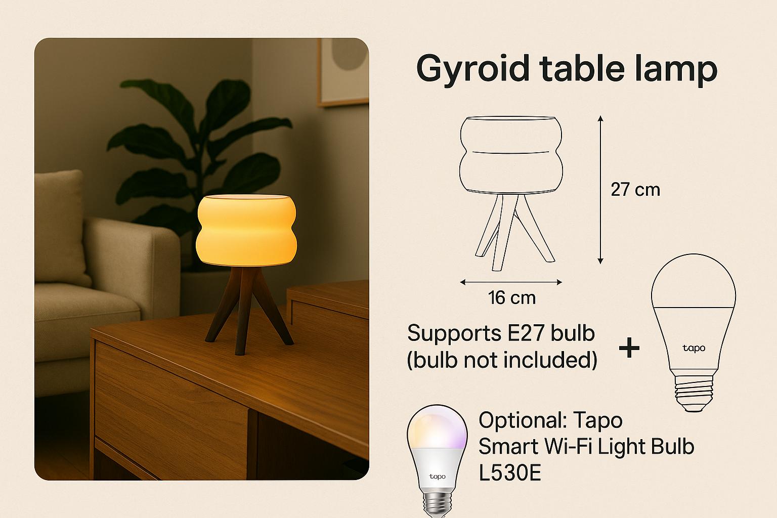 Musho Table Lamp Ripplemesh | Shopee Malaysia