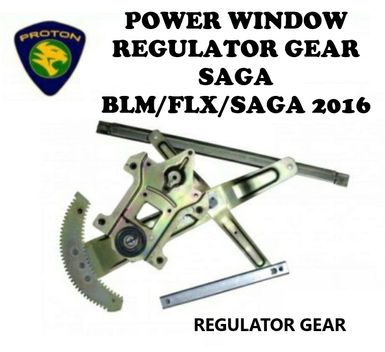 Proton Saga Blm / Blm Flx / Saga 2016 Power Window Regulator Gear ...
