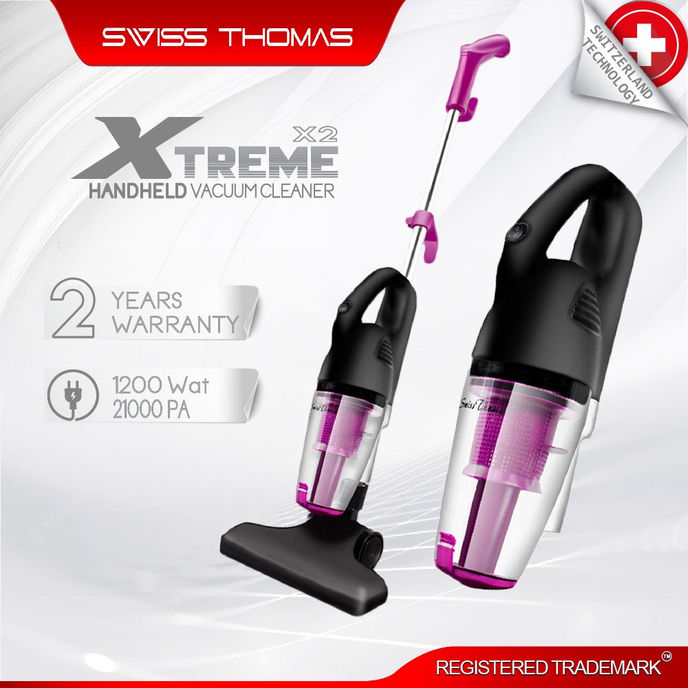 Swiss Thomas CleanXpert X2 – 1200W Handheld Vacuum Cleaner ...